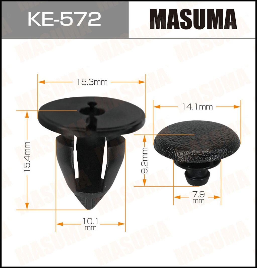 Клипса автомобильная Masuma KE-572