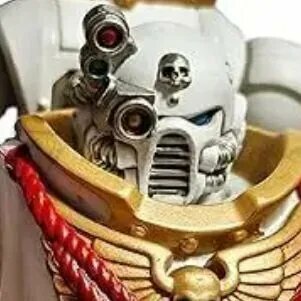 Игрушки Модель шлема 1/18 Warhammer 40K Ultramarines Librarian Helmet