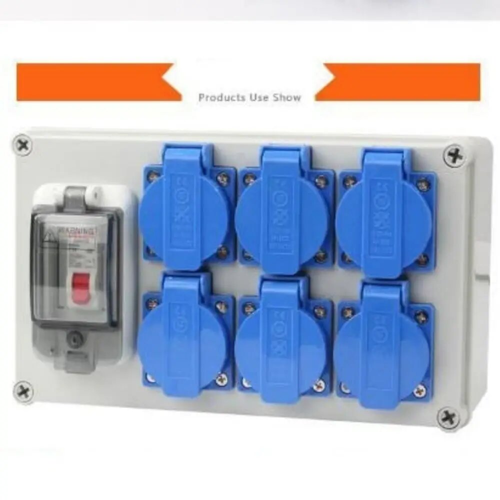 IP54 многофункциональная розетка MIIQNUS 10А 220В 3