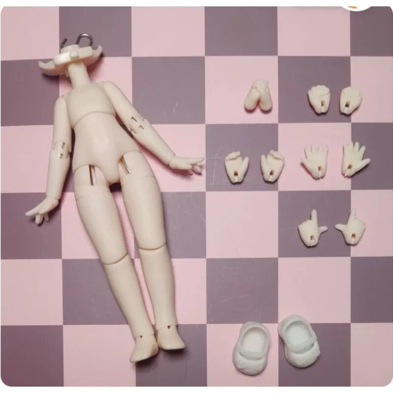 Секретный тур / 12 мин. BJD Тело / волосы для лица GSC