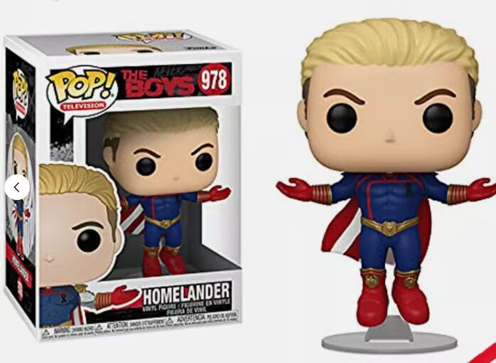Фигурка Funko Pop! Homelander (The Boys) №978 / №984 ，Есть два варианта.