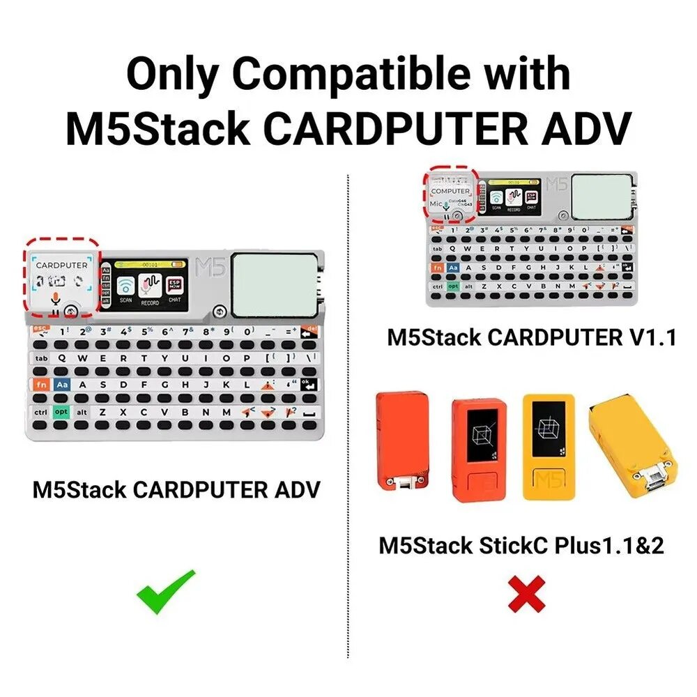 Для M5Stack Cardputer для cc1101 nrf24 RF 2.0 модуль с адаптером Bruce