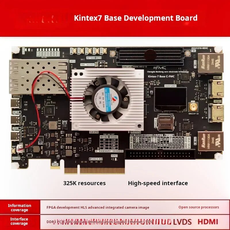 Плата для разработки FPGA XC7K325T - Базовый комплект Kintex 7 - Параллельные вычисления