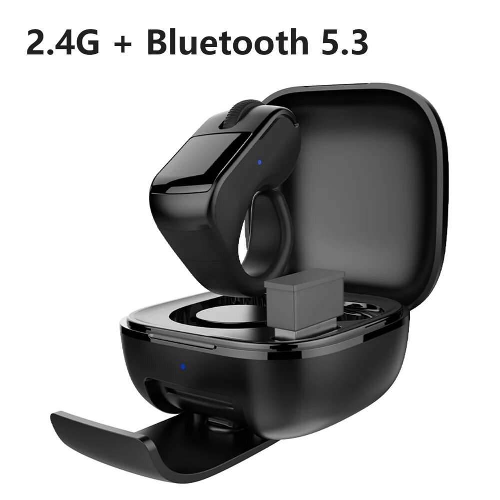 Беспроводные наушники 2.4G + Bluetooth 5.3