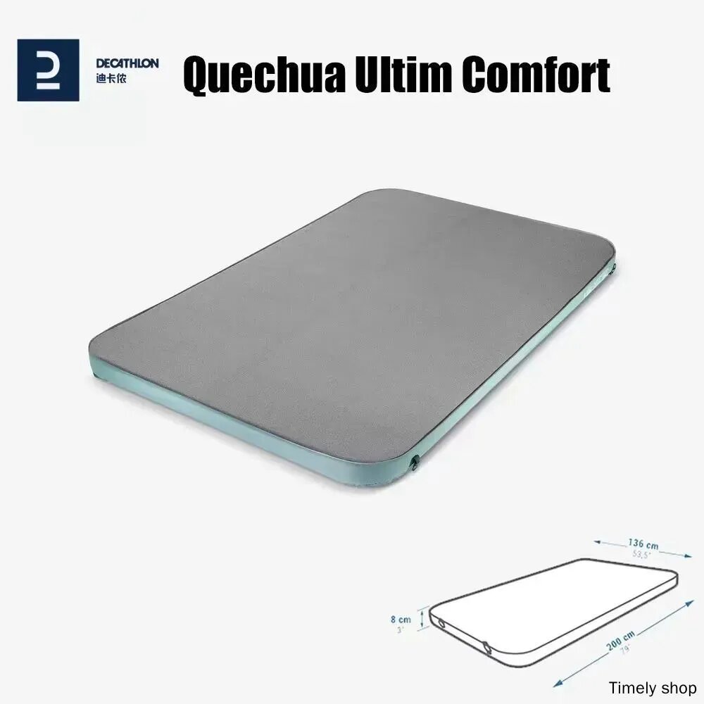 Самонадувной матрас Quechua Ultim Comfort 136 см - для 2 человек-LI