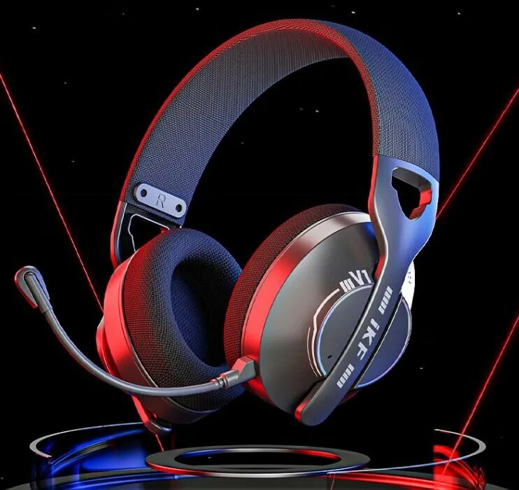 Наушники с микрофоном, Bluetooth, Радиоканал, USB Type-C, USB, черный матовый