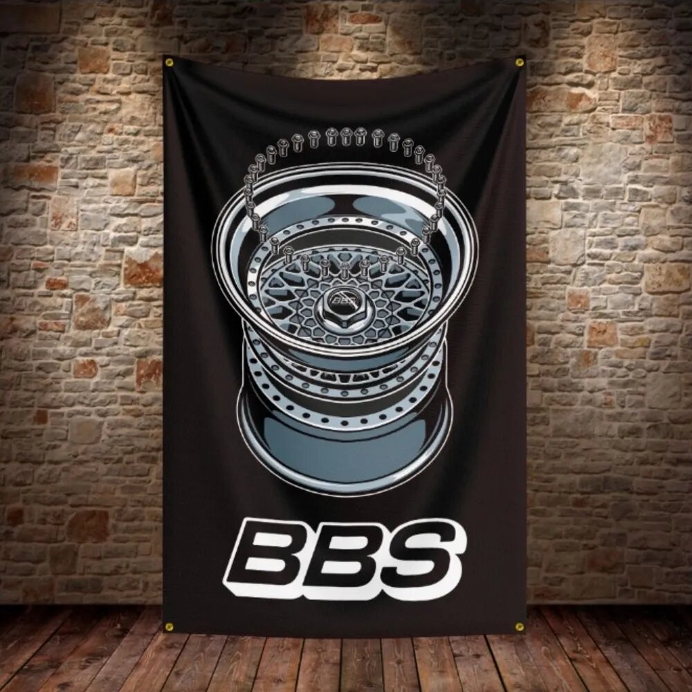 Флаг плакат баннер JDM BBS