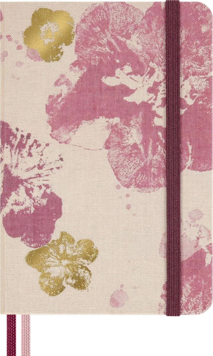 Блокнот Moleskine LIMITED EDITION 2026 SAKURA Pocket 90x140мм 160стр. линейка, твердая тканевая обложка (LESU09MM71)