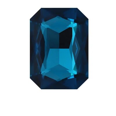 MAKLIN Стразы Piontback для сумки для обуви 30pcs, Синий, 10x14mm, blue zircon