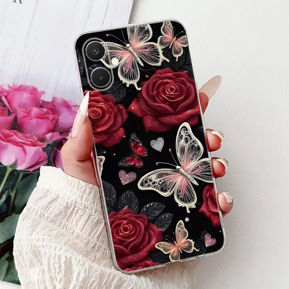 Мягкий прозрачный силиконовый чехол для Samsung Galaxy A07 A17 4G 5G, TPU-986, Samsung A17 4G 5G