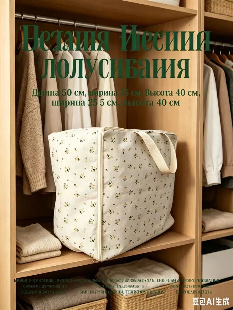 Мешок для хранения 50 см х 25 см