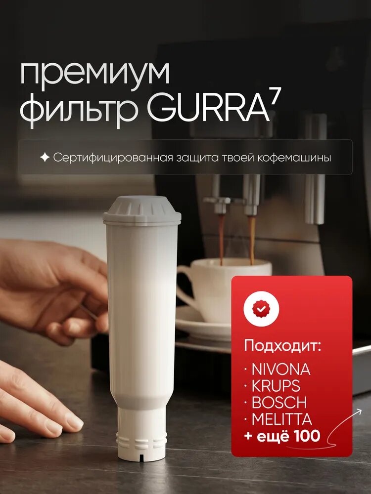Фильтр для кофемашины Krups, Nivona, Melitta, Bosch