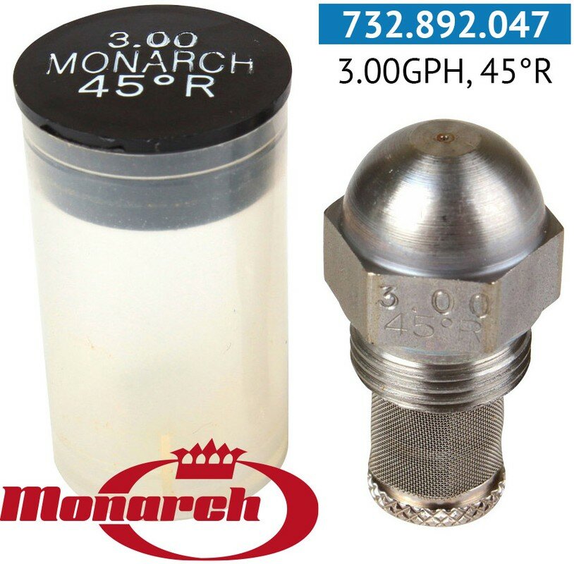 Топливная форсунка Monarch 3.00GPH,45R