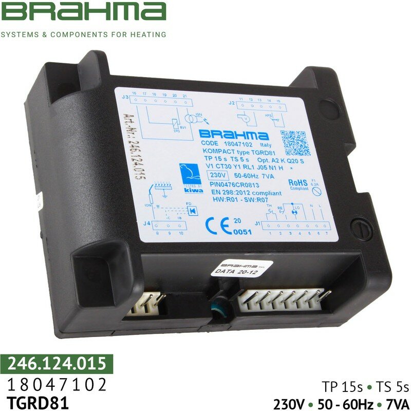 Блок управления горением Brahma TGRD81 18047102