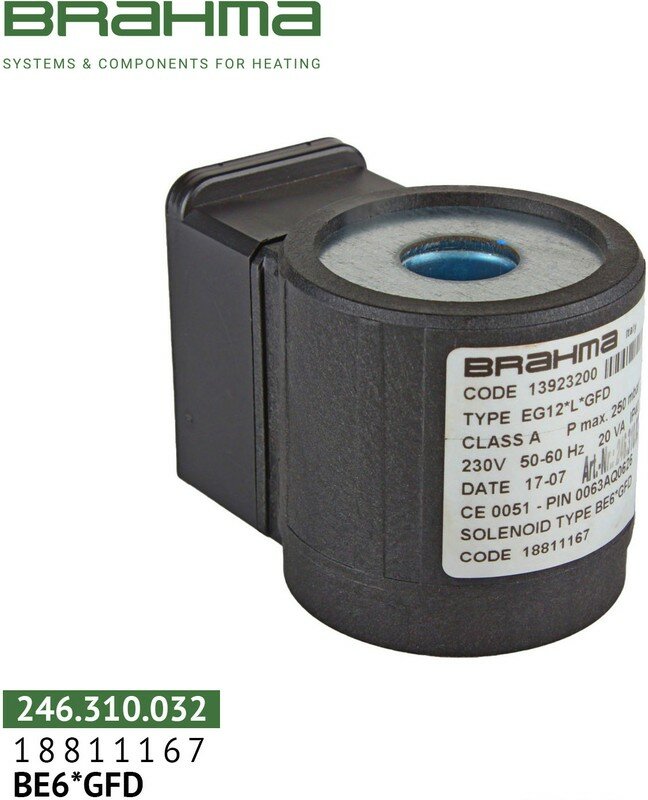 Катушка Brahma BE6*GFD 18811167