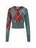 Кардиган Vivienne Westwood Argyle cropped cardigan, размер 42