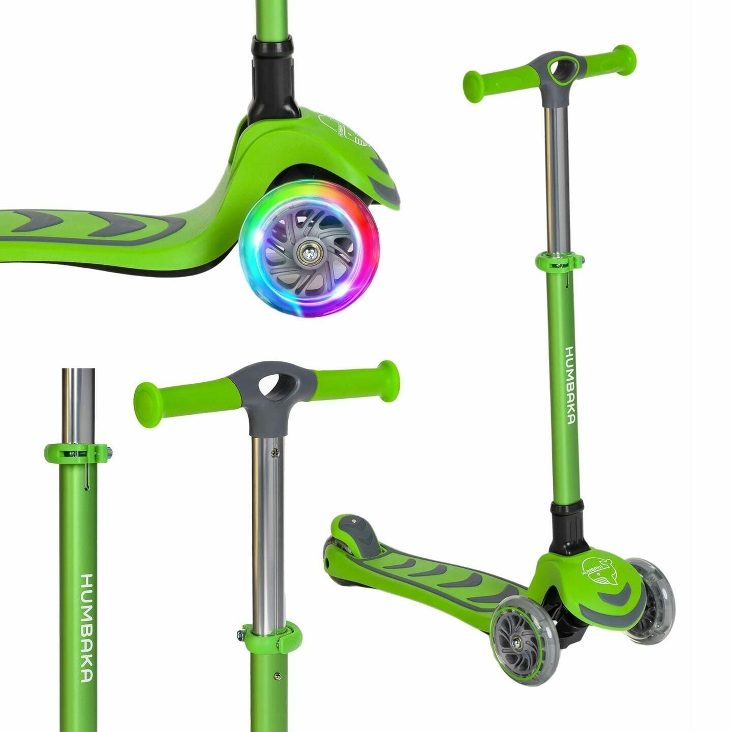 DECATHLON Самокат Humbaka Mini T, зеленый