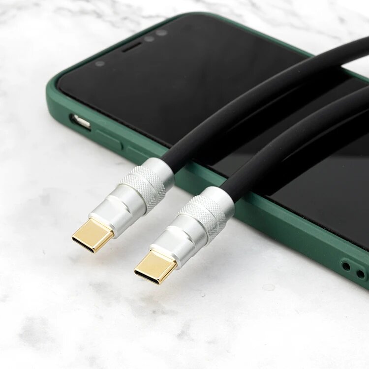 USB-C/USB-C кабель pureline Mogami черный, 0.75m