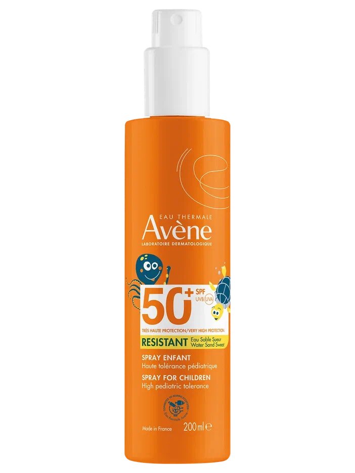 Авен Солнцезащитный спрей для детей SPF 50+, 200 мл | AVENE Spray for children