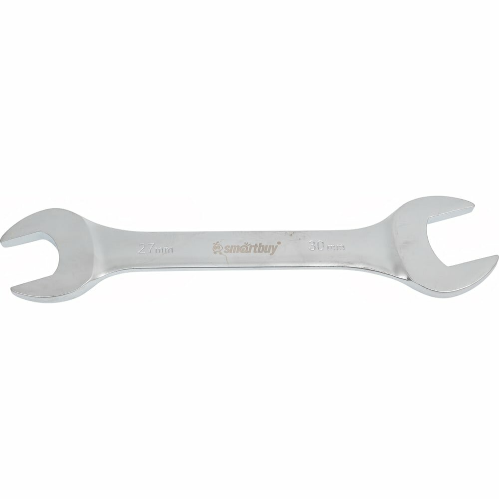 Ключ рожковый Smartbuy на 27 мм, 30 мм, хромированный, 40X, tools/50 SBT-UWS-27-30p1