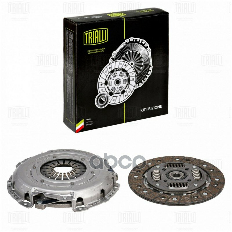 Сцепление в сборе для а/м Ford Focus II (05-) 1.4i/1.6i (аналог SACHS) (без муфты) Trialli арт. FR1004
