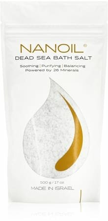 Соль для ванны nanoil dead sea bath salt, 500 г