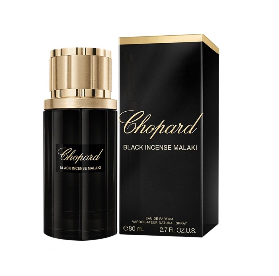 Chopard Black Incense Malaki 80 мл парфюмерная вода для мужчин и женщин, восточные, древесные