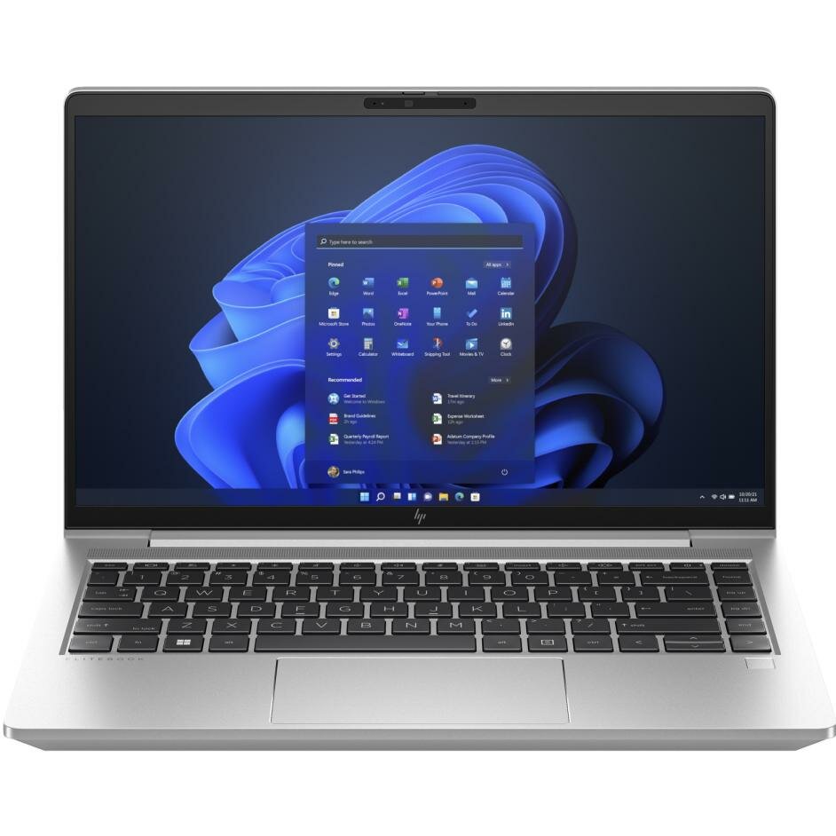 Ноутбук 14 IPS FHD HP EliteBook 640 G10 silver (Core i5 1335U/8Gb/512Gb SSD/VGA int/FP/noOS) ((818C3EA))