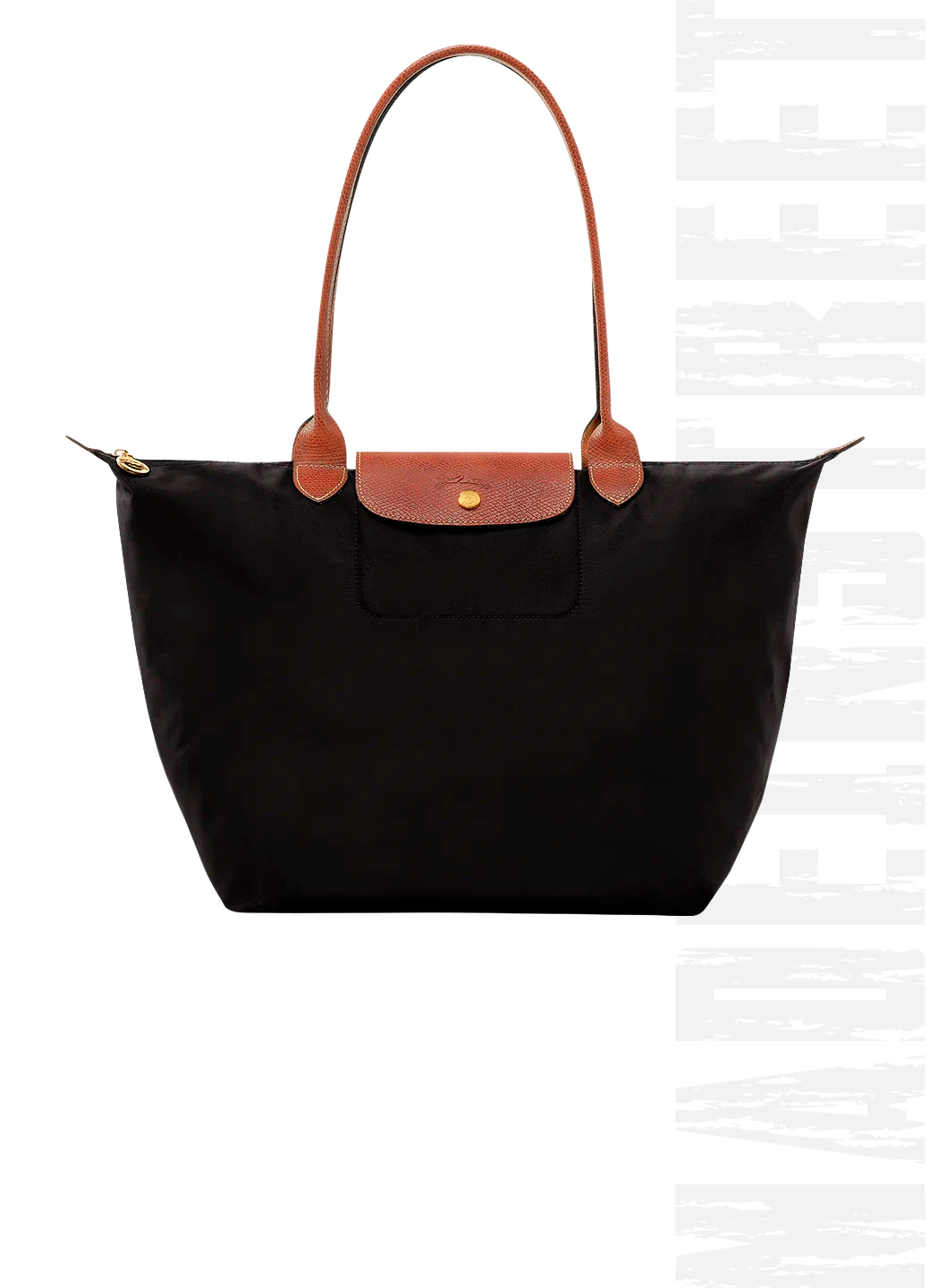 Сумка тоут LE PLIAGE ORIGINAL L TOTE BAG Black - Recycled Canvas