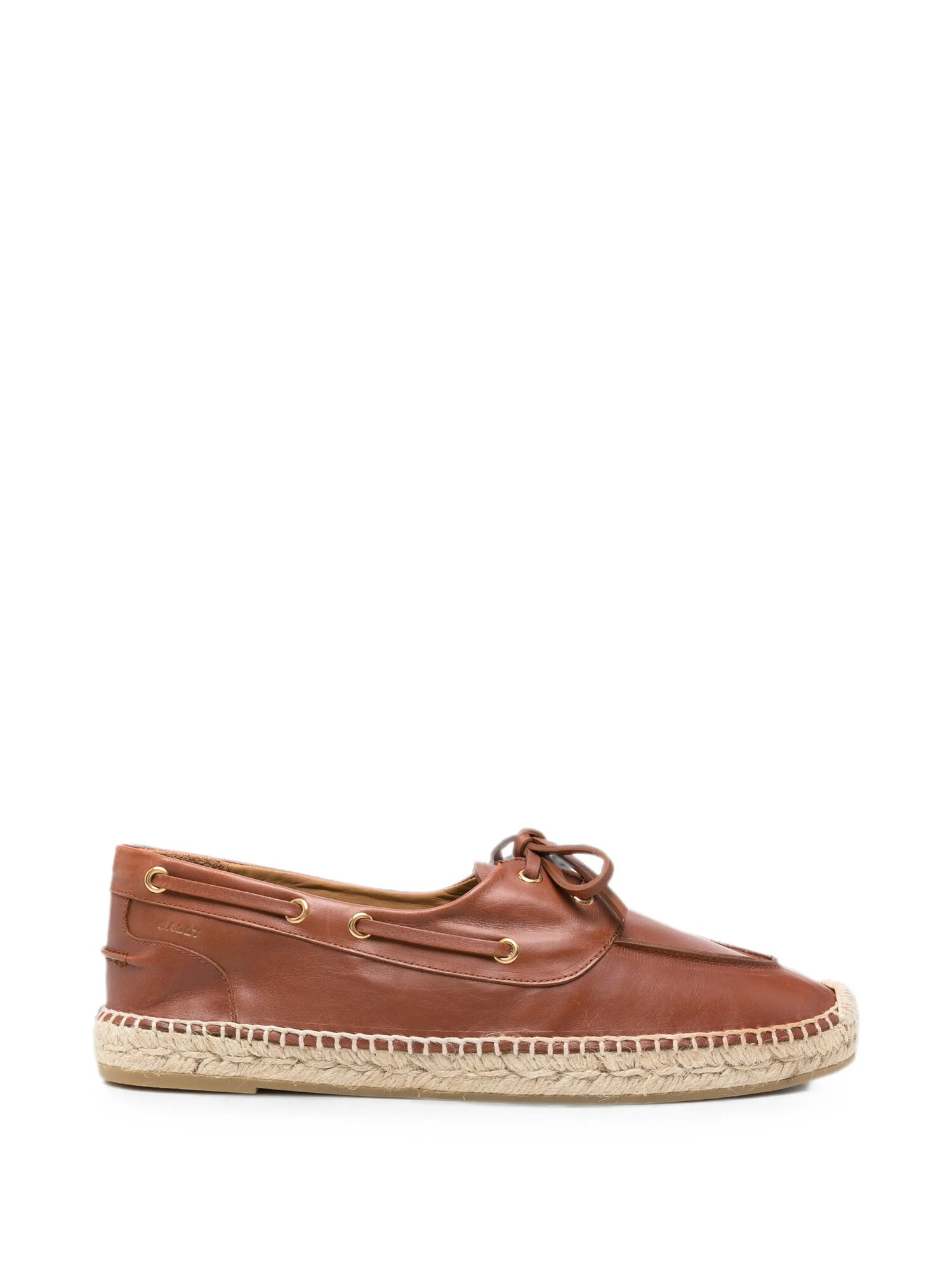 Эспадрильи Leather espadrille