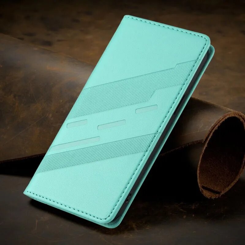 Чехол для Huawei Nova 15 / Хуавей Нова 15 с слот карты стенд магнитный кожаный флип книжка чехол для телефона