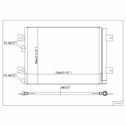Радиатор кондиционера Knecht/Mahle AC858000S