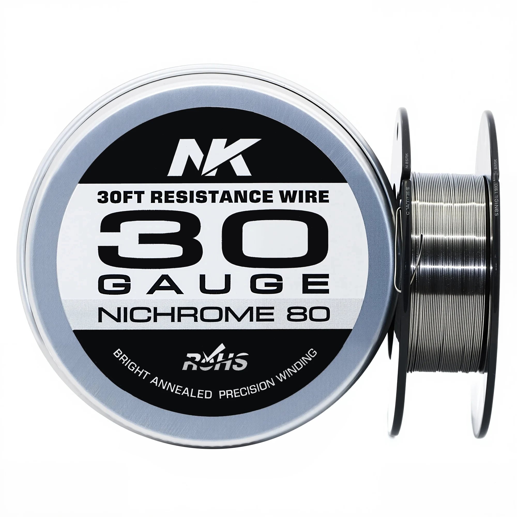Проволока NK Craft Wire Ni80 Ni70 SS316L AWG 20 22 24 26 27 28 для горячей резки Ni80 30Ga 30Ft