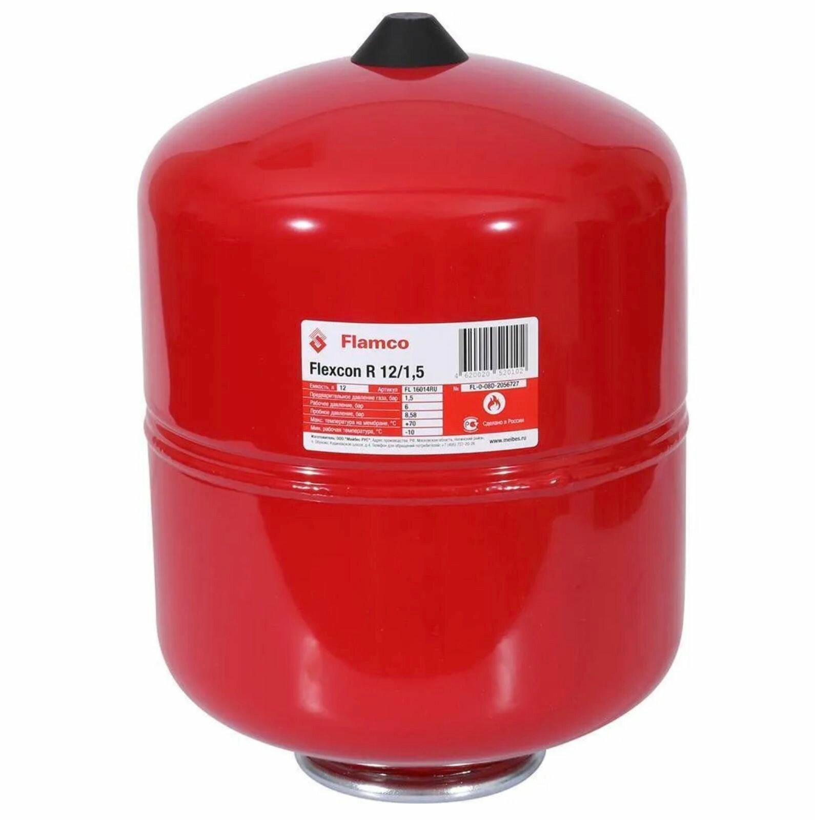 FLAMCO Бак расширительный (ТС/ХС) Flexcon R 12 л/1,5 - 6bar, FL 16014RU
