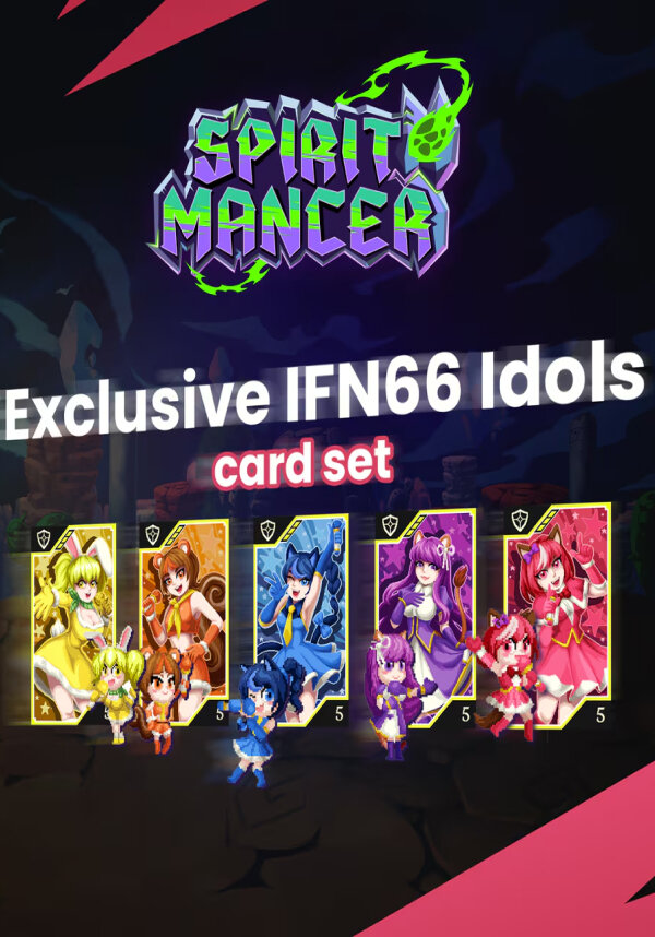 Игра Spirit Mancer - IFN66 Card set (Steam; PC; Регион активации Весь Мир)