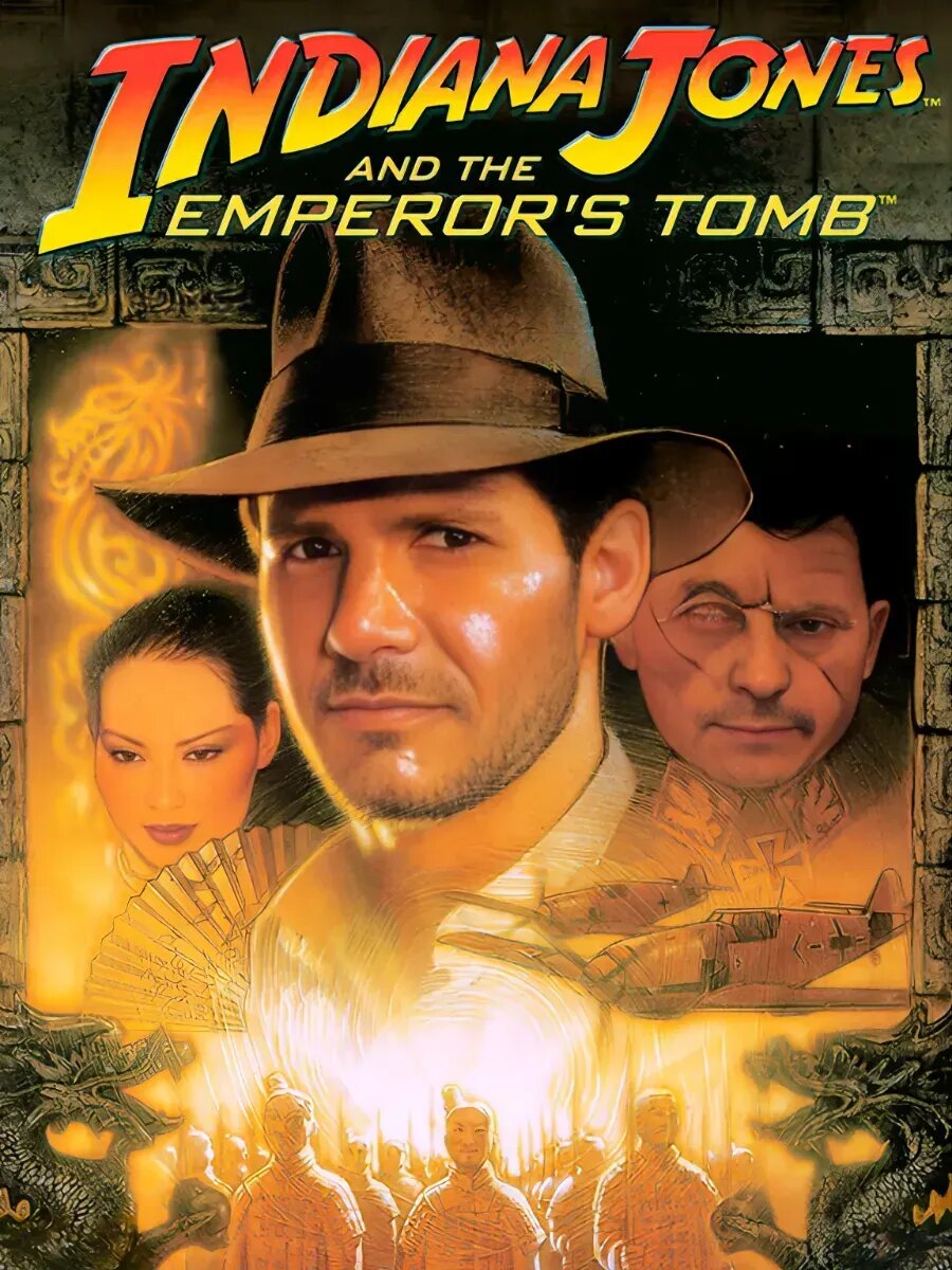Indiana Jones and the Emperors Tomb, игра для ПК (на USB)