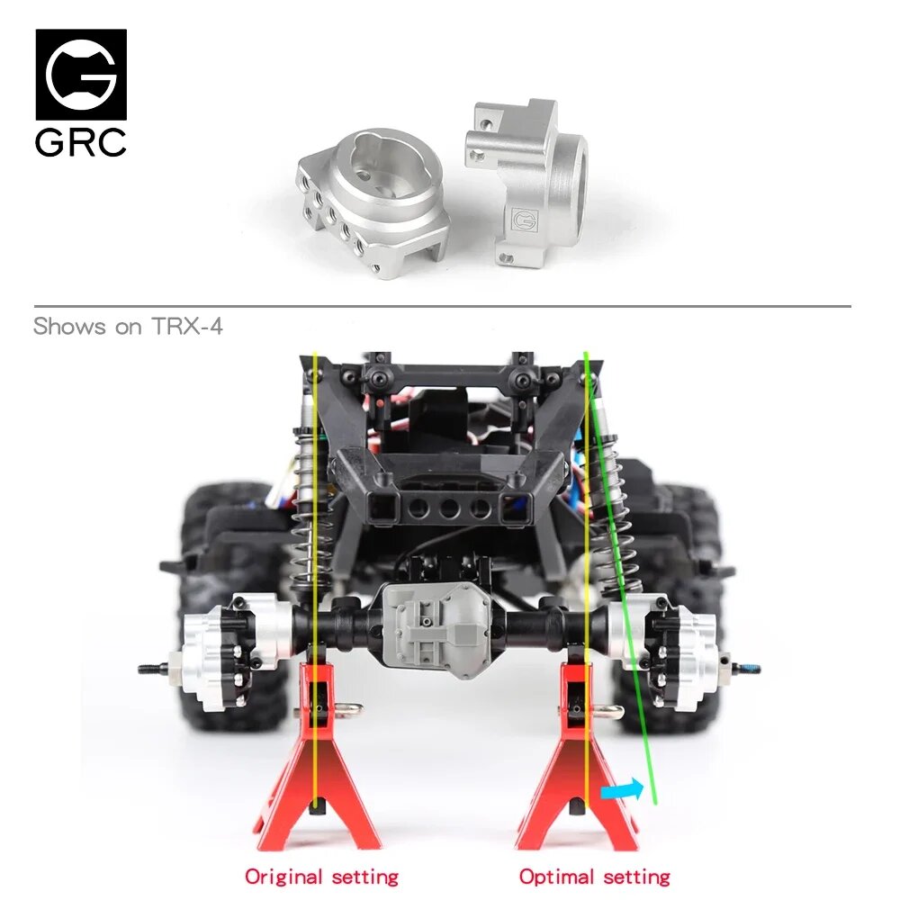 GRC 7075 Портальный приводной мост для TRX4 Defender Bronco Blazer G500 TRX6