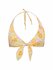 Купальник Chloe Floral-print bikini top, размер 34, желтый
