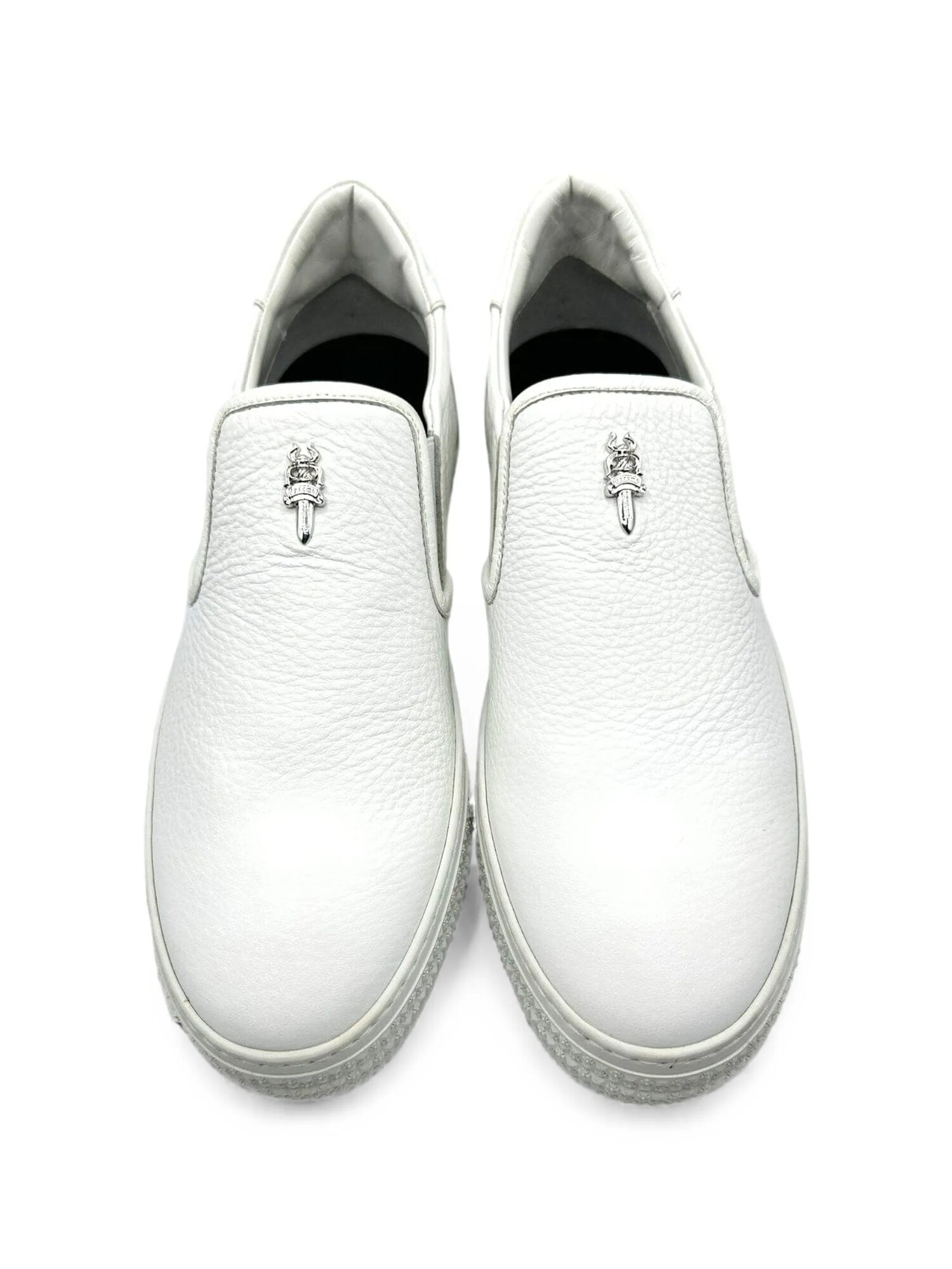 Кроссовки Chrome Hearts Dagger slip-on sneakers, размер 8 — фото 1