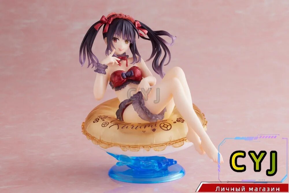TAiTO Аниме фигура/DATE A BULLET Aqua Float Girls Figure Kurumi Tokisaki/CYJ