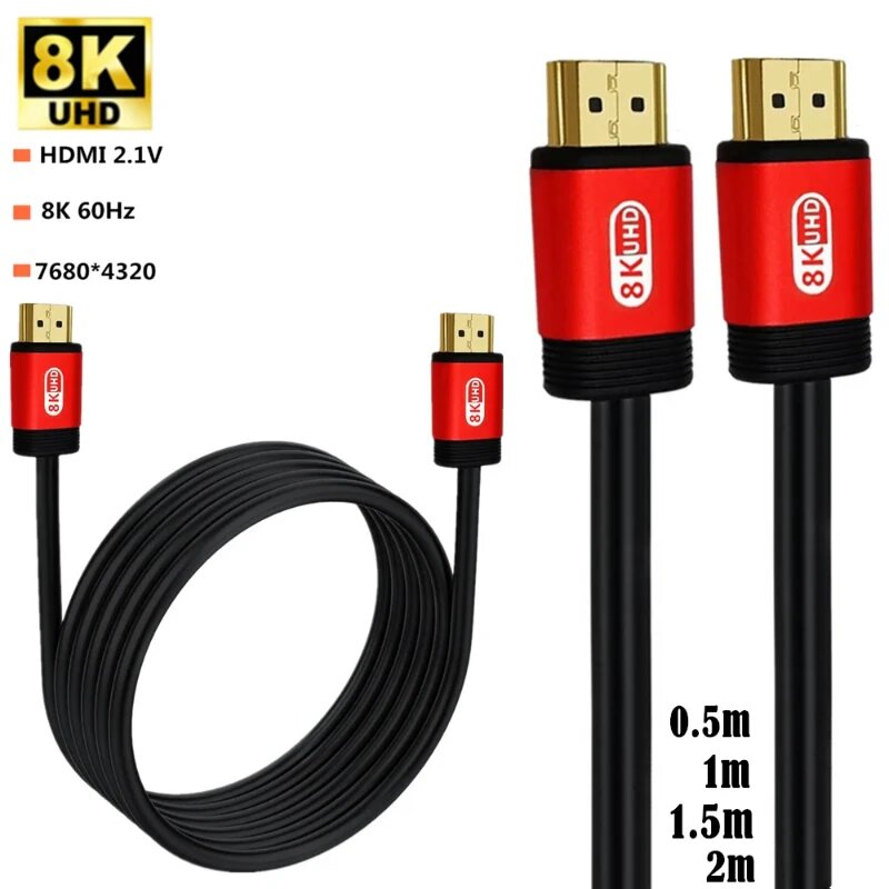 HDMI 8K кабель 0.5m — фото 1