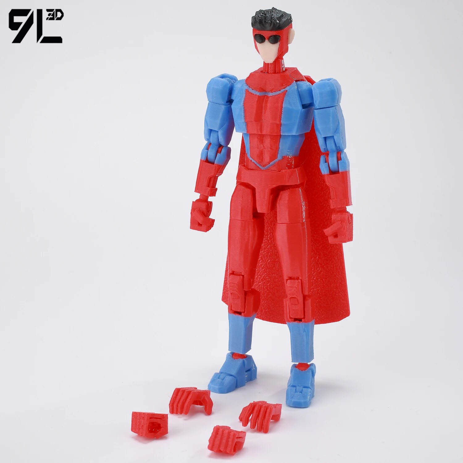Фигурка Invincible Tech Jacket RedBlueMark, Красный