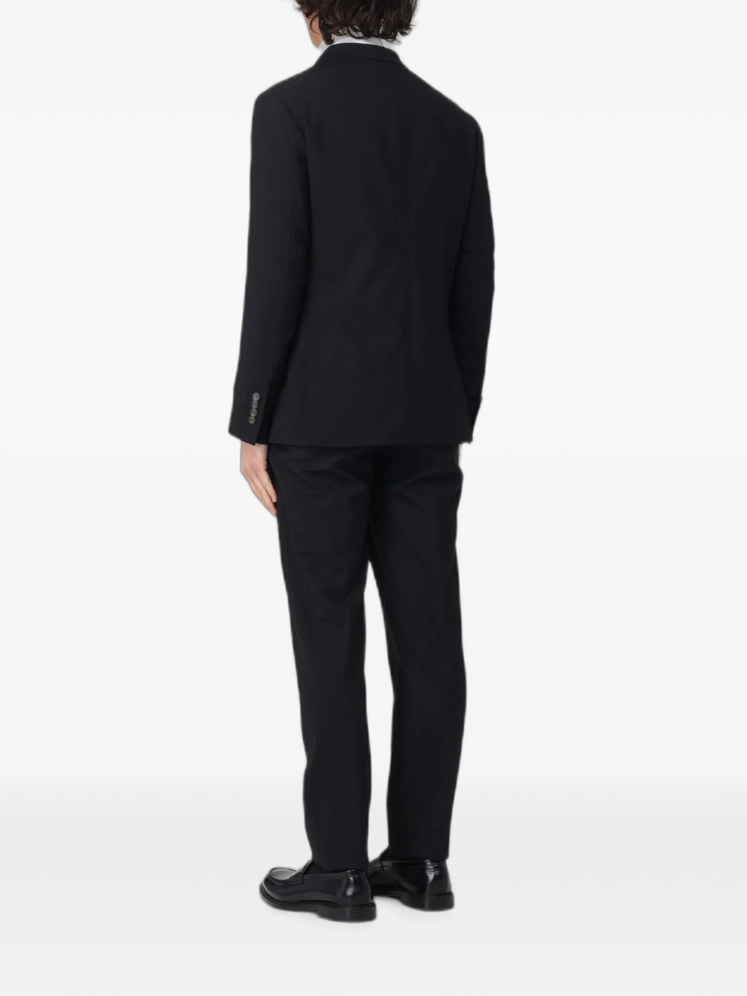 Комбинезон Eleventy Single-breasted wool suit, размер 46, черный — фото 1
