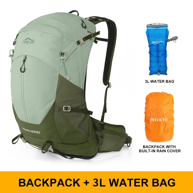 Водонепроницаемый рюкзак OUTDOOR INOXTO для походов green3L