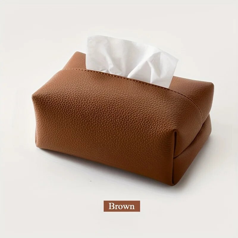 Коробка для салфеток коричневая Caramel Brown