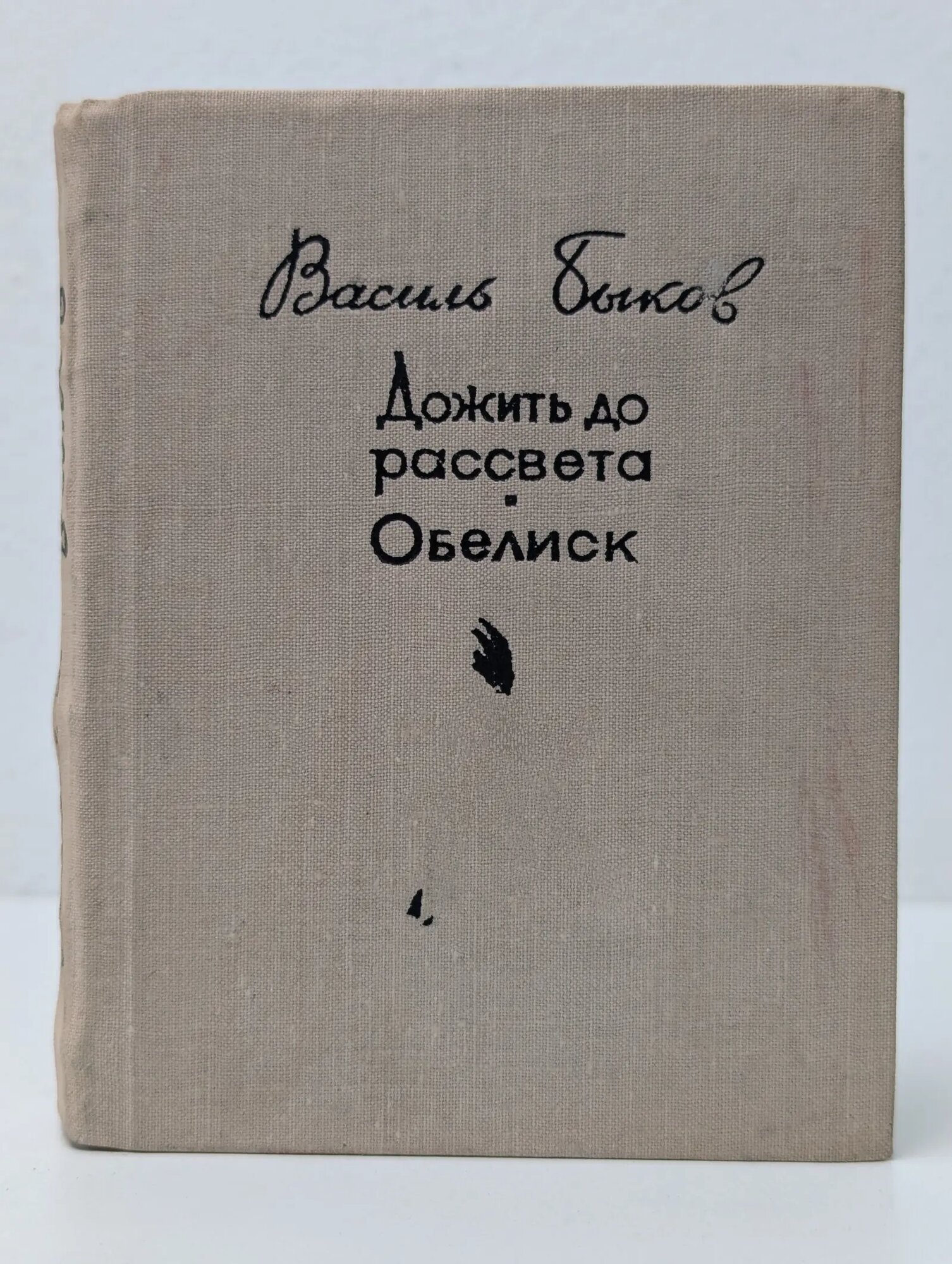 Дожить до рассвета. Обелиск Быков Василь Владимирович 1978