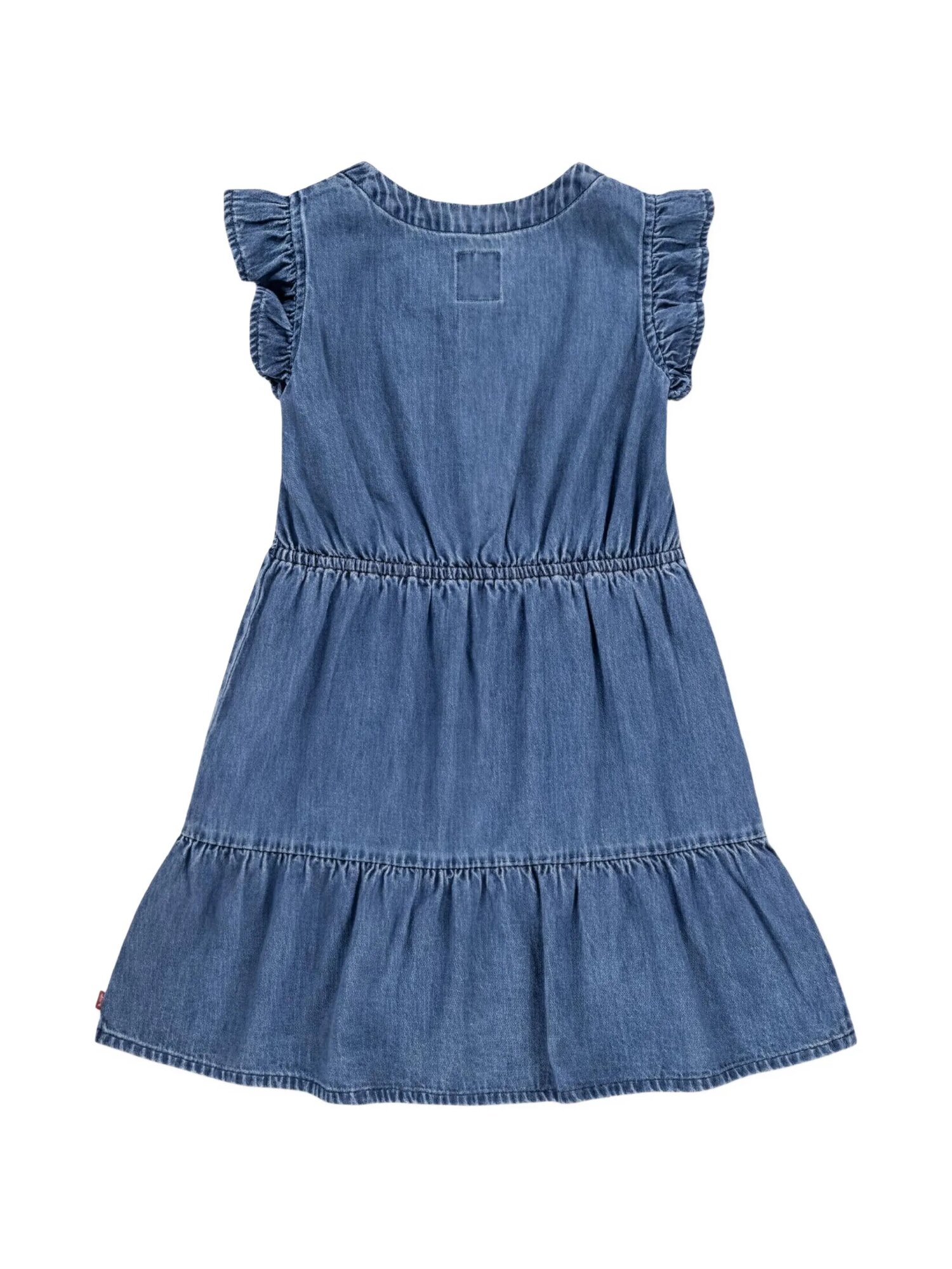 Платье Levi's Ruffled button-up dress, размер 14 лет, синий — фото 1