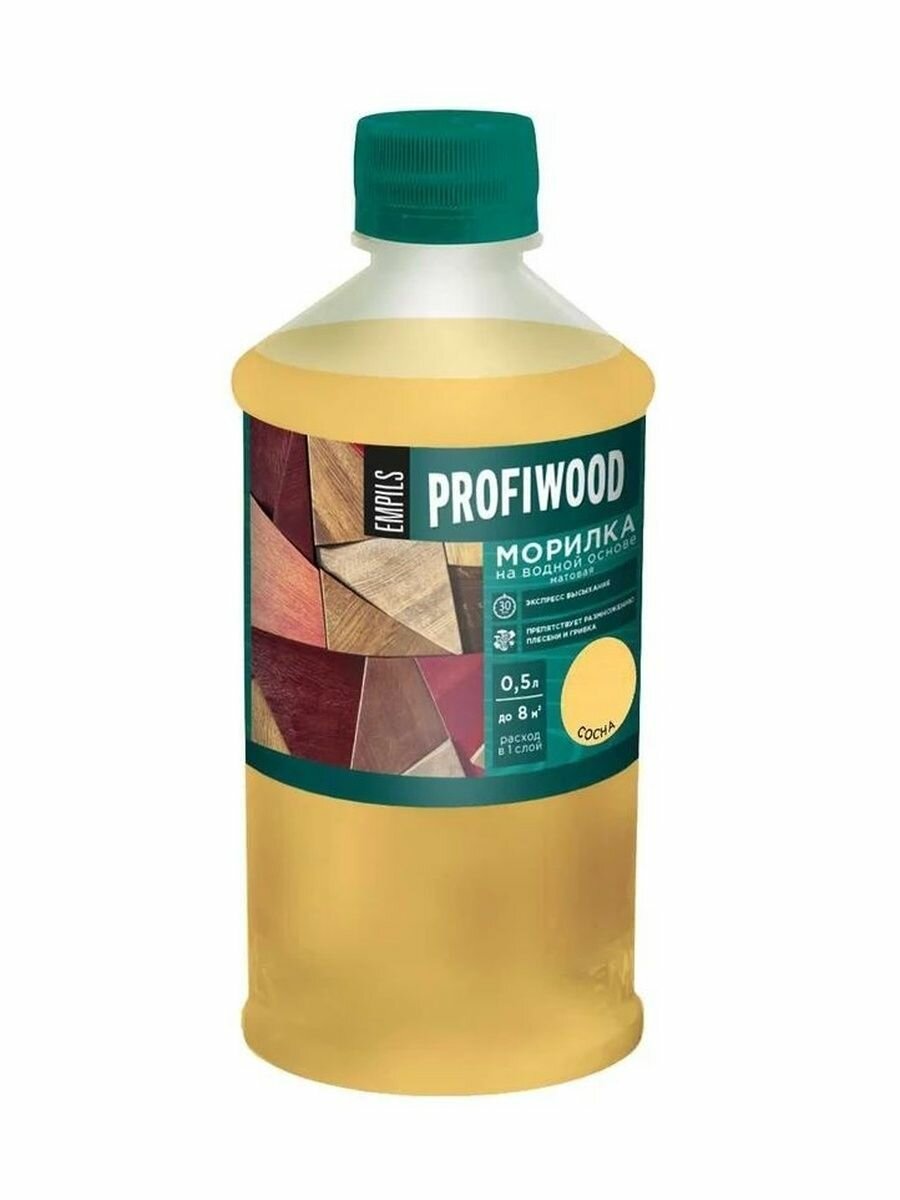 Морилка на водной основе PROFIWOOD сосна 0.5 л