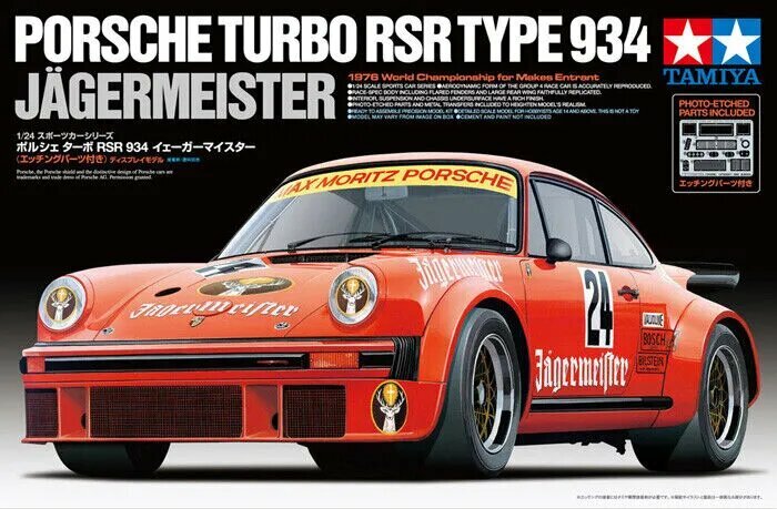 Сборная модель автомобиля Tamiya 24328 911 Turbo RSR Type 934 ä 1/24