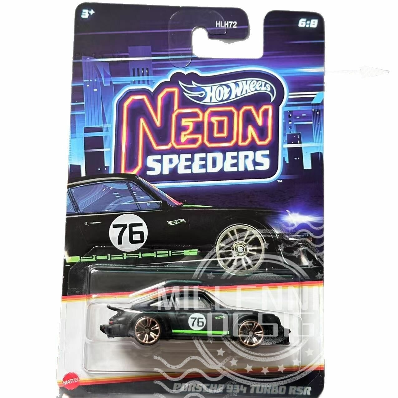 Hot Wheels 1:64 Neon Flyers Ретро Автоклуб(5-Корвет)